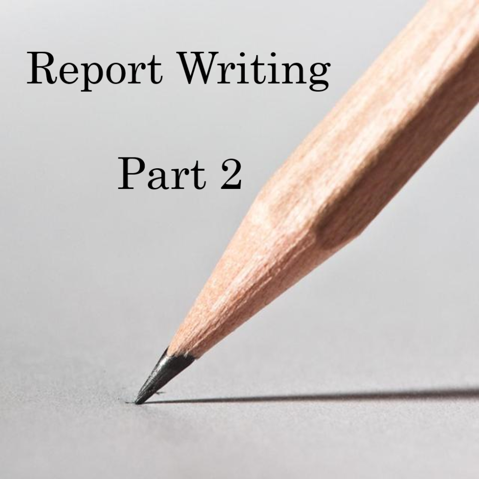 Report Writing Part 2 - Aleph Educators